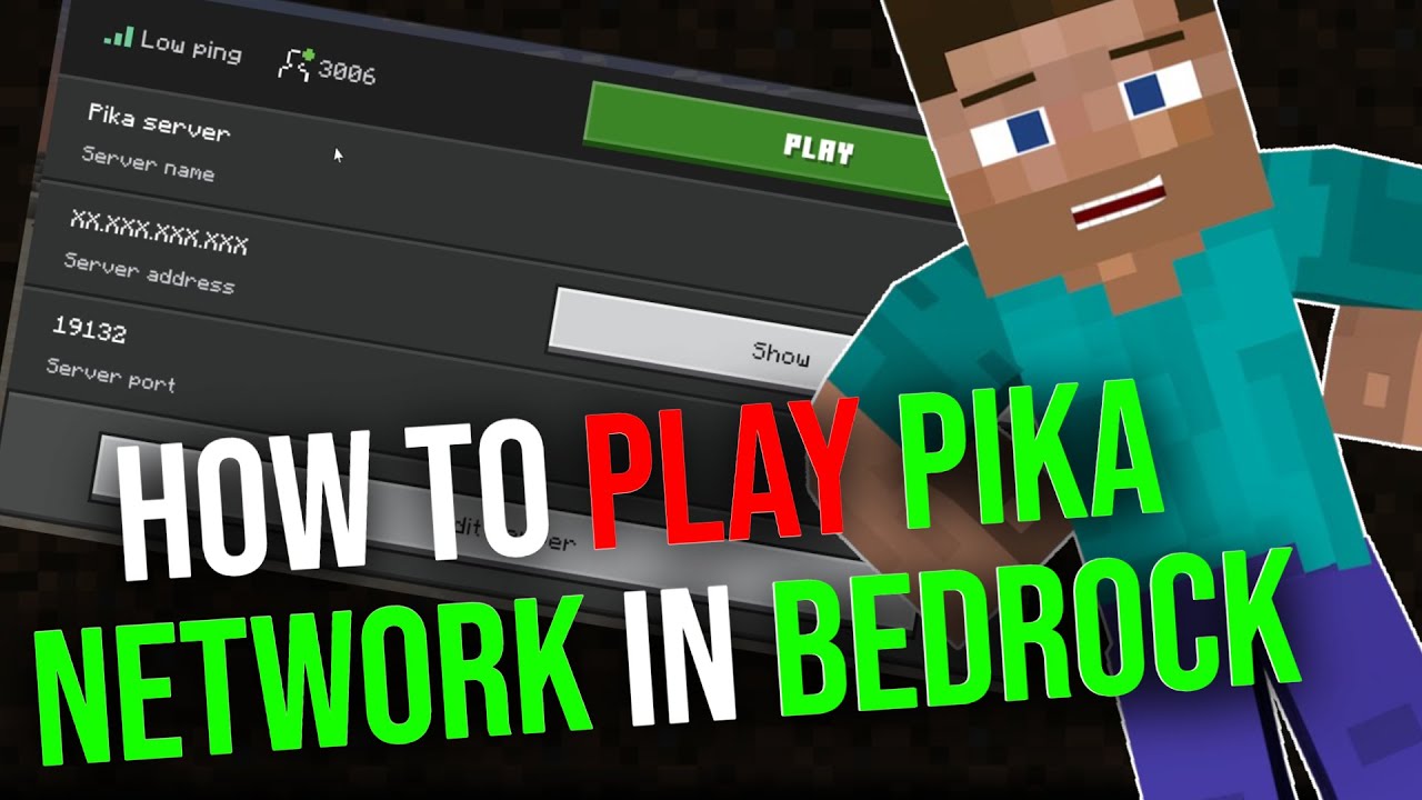 How to play pika network in bedrock or mcpe (2025) - YouTube