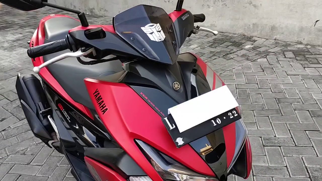 [SOLD] Yamaha Aerox 2017 Red Doff (Odo 26,000km) Plat-L - YouTube