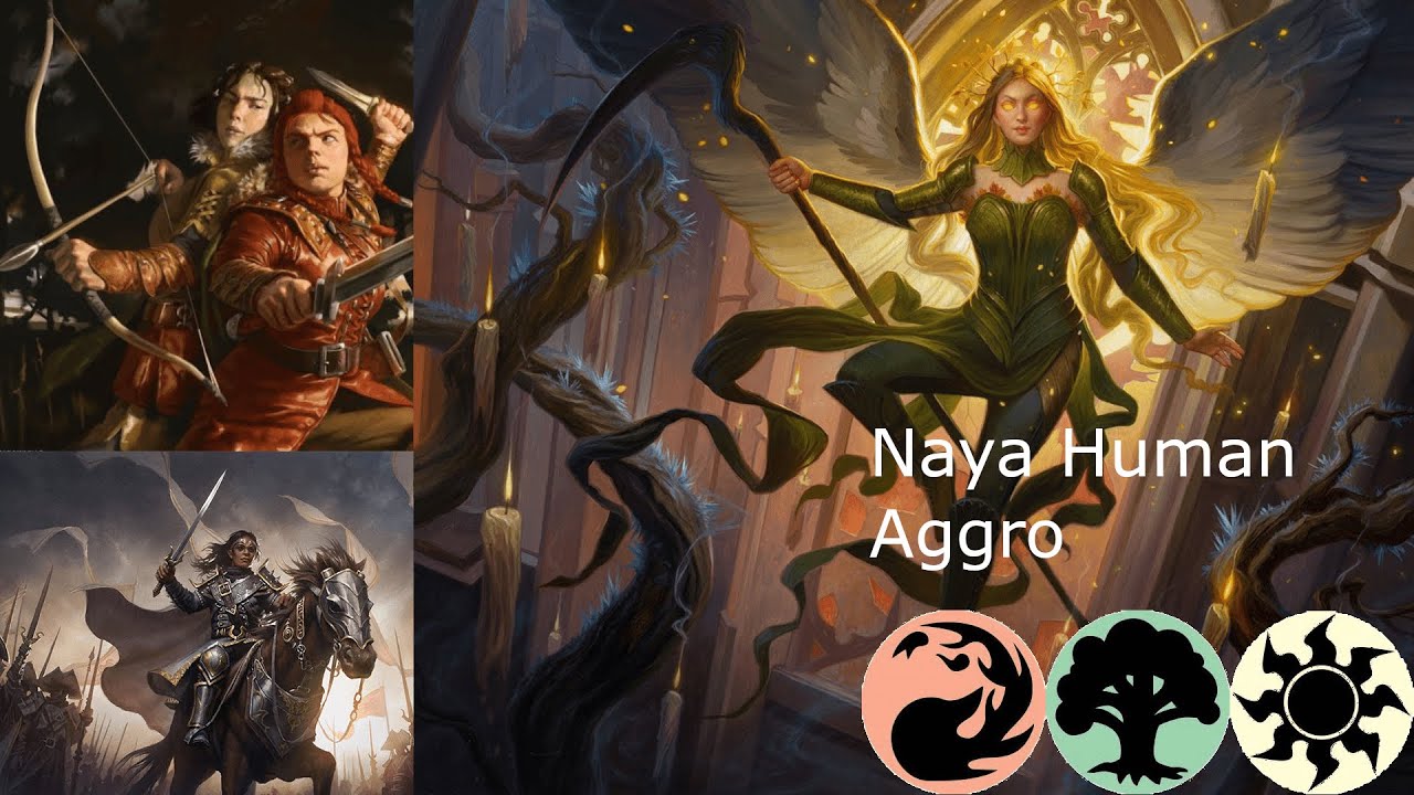 MTG Arena Standard Naya Humans 001 - YouTube
