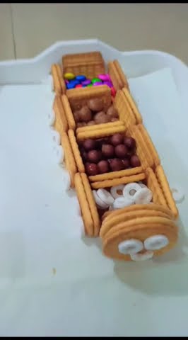 biscuit train and dining table - YouTube