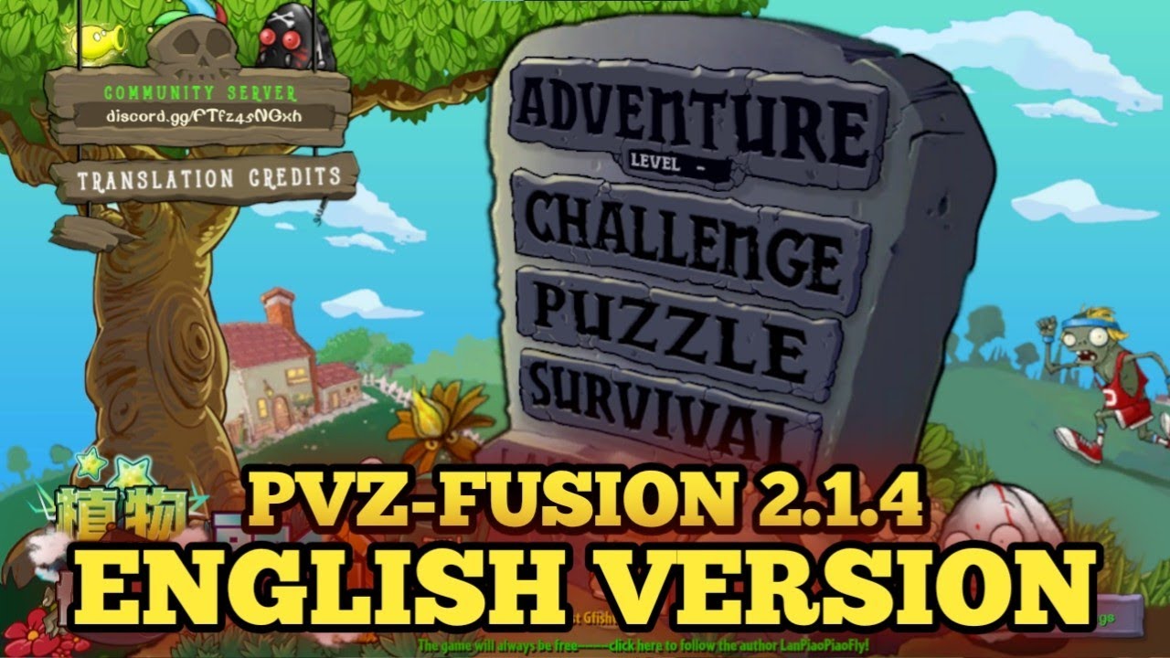 How to Download PVZ Fusion English Version - YouTube