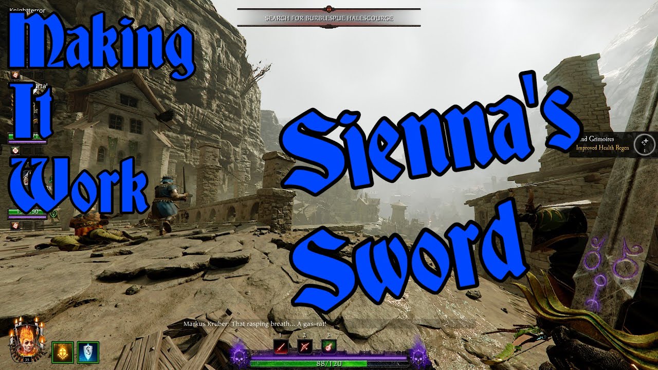 Making It Work: Sienna's 1h Sword - YouTube