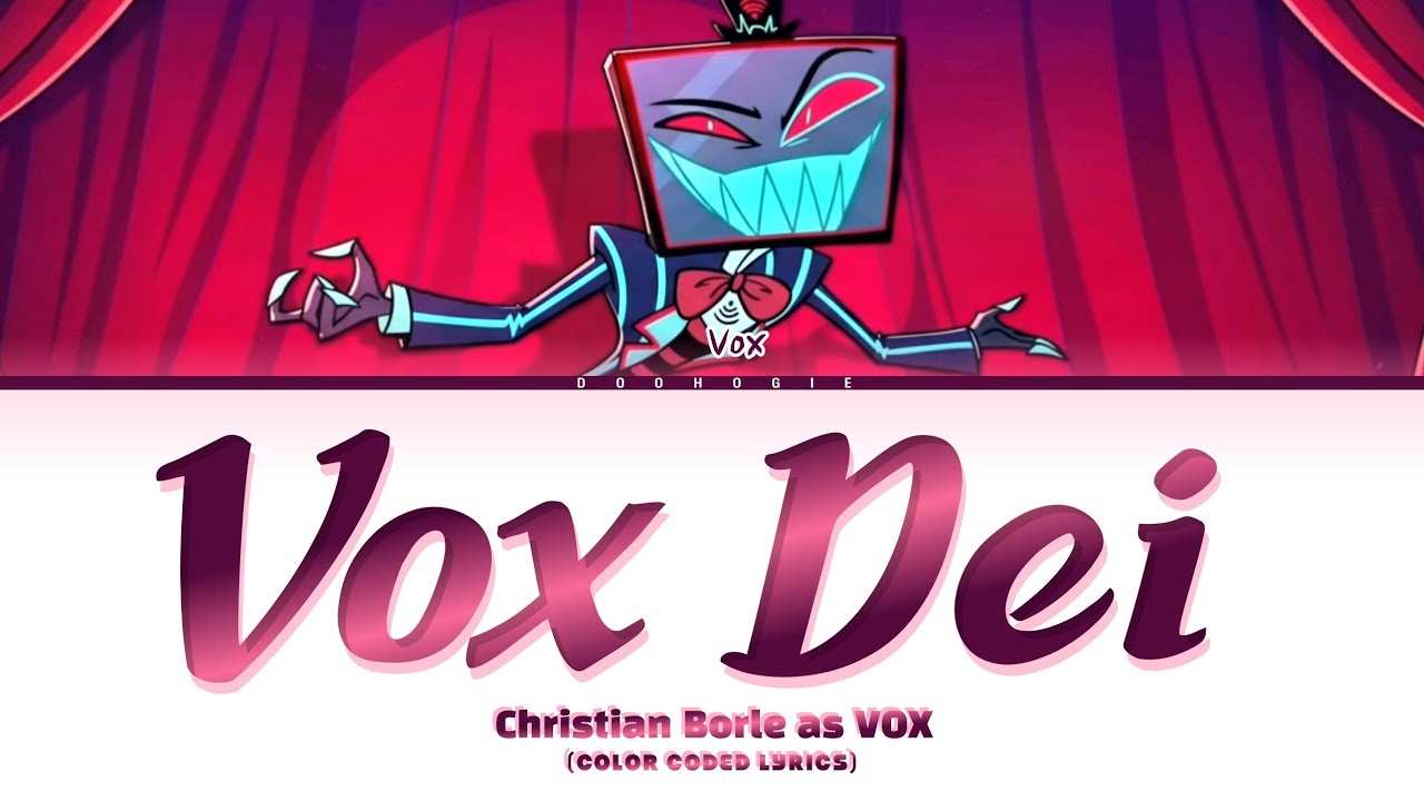 VOX 'Vox Dei' (Color Coded Lyrics | Hazbin Hotel S2) - YouTube