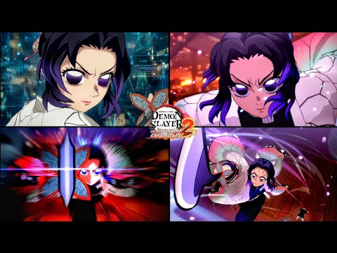 All Shinobu Awakenings & Ultimates 4K 60FPS- Demon slayer Hinokami chronicles 2 