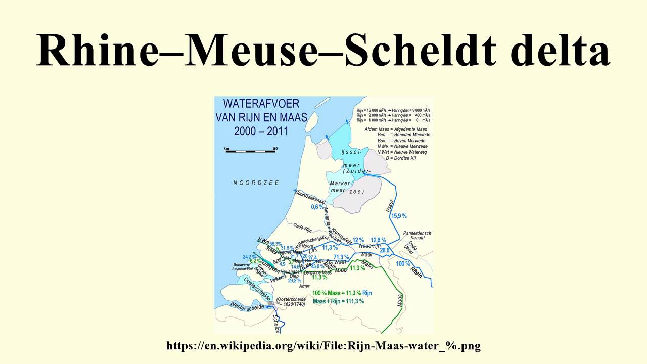 Meuse River Map