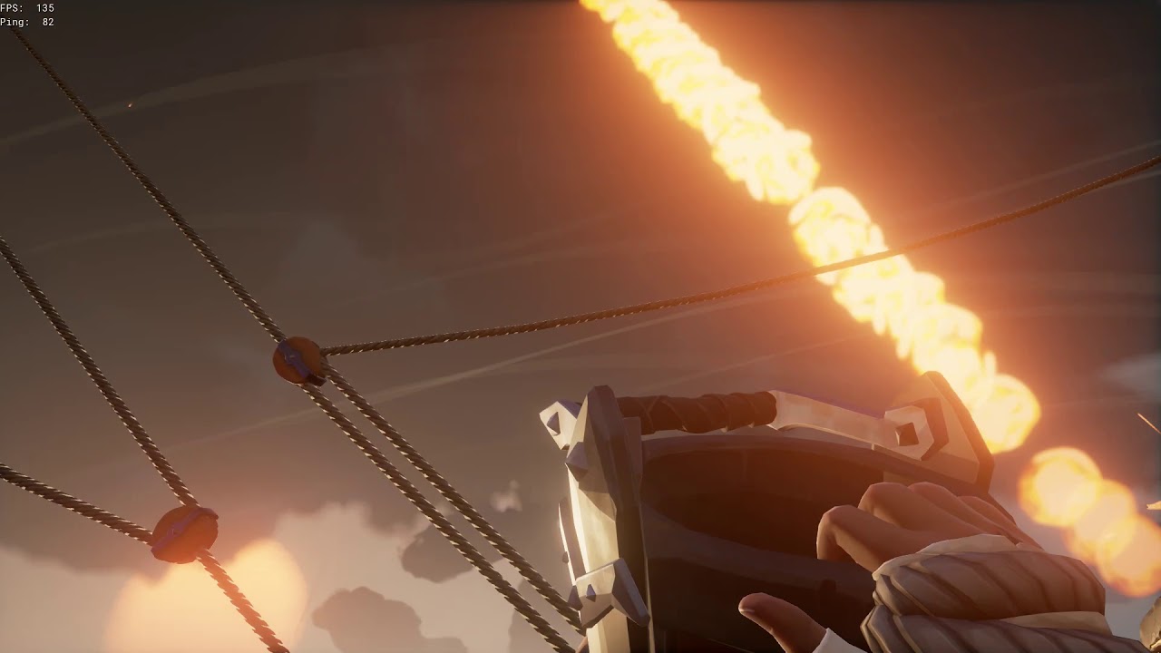 Sea of Thieves Devils Roar caught between three volcanoes - YouTube