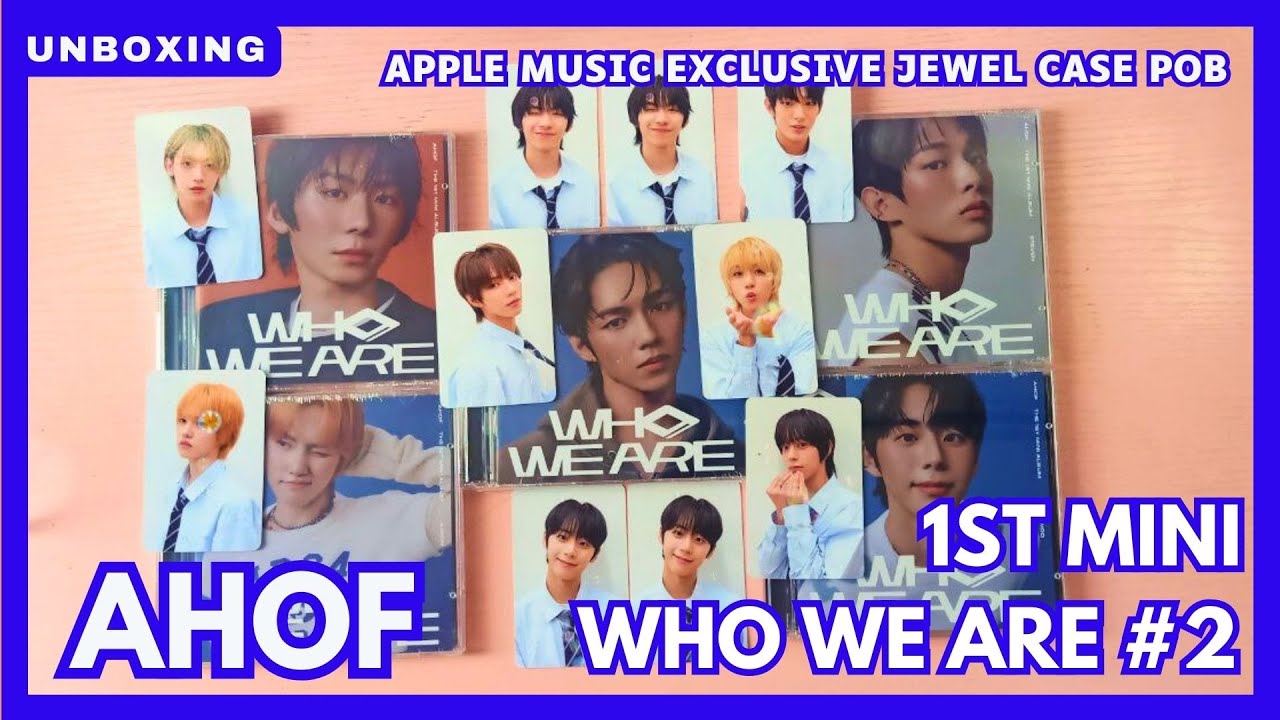 AHOF | WHO WE ARE | The 1st Mini Album | APPLE MUSIC SOAP BUBBLE ...
