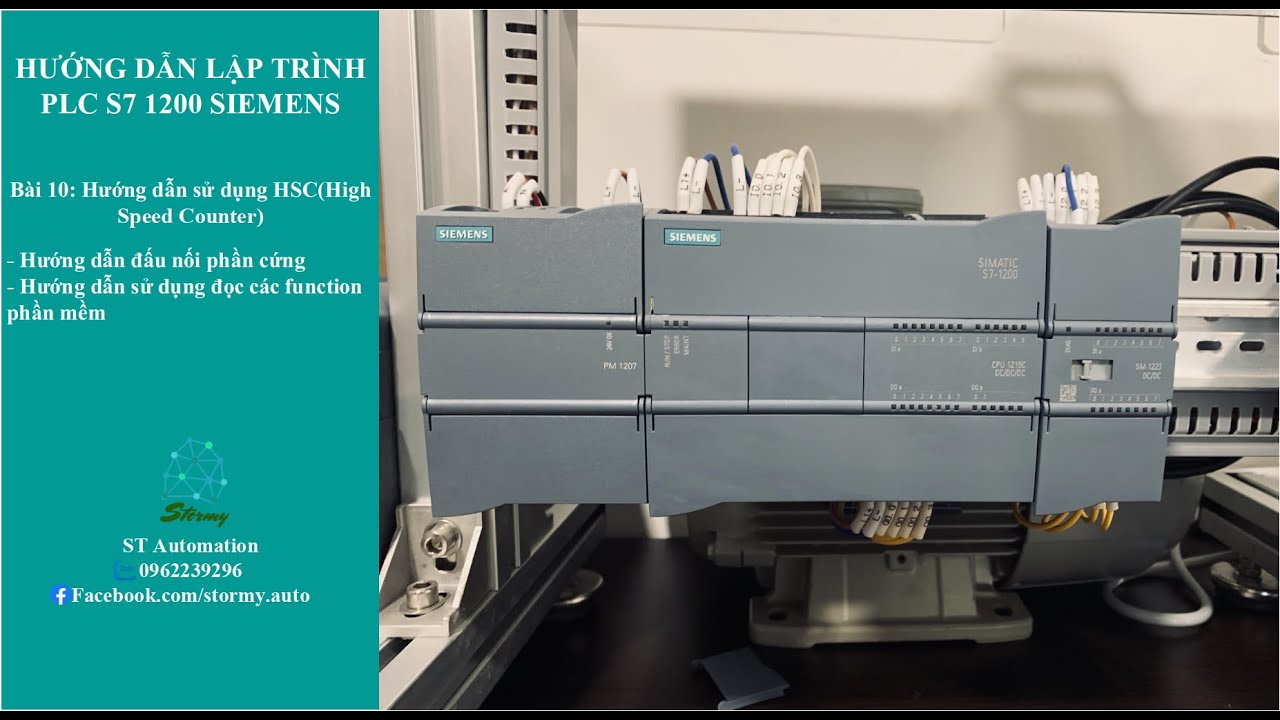 Bài 10. High Speed Counter S7 1200(Hardware & Software - Function 1 ...