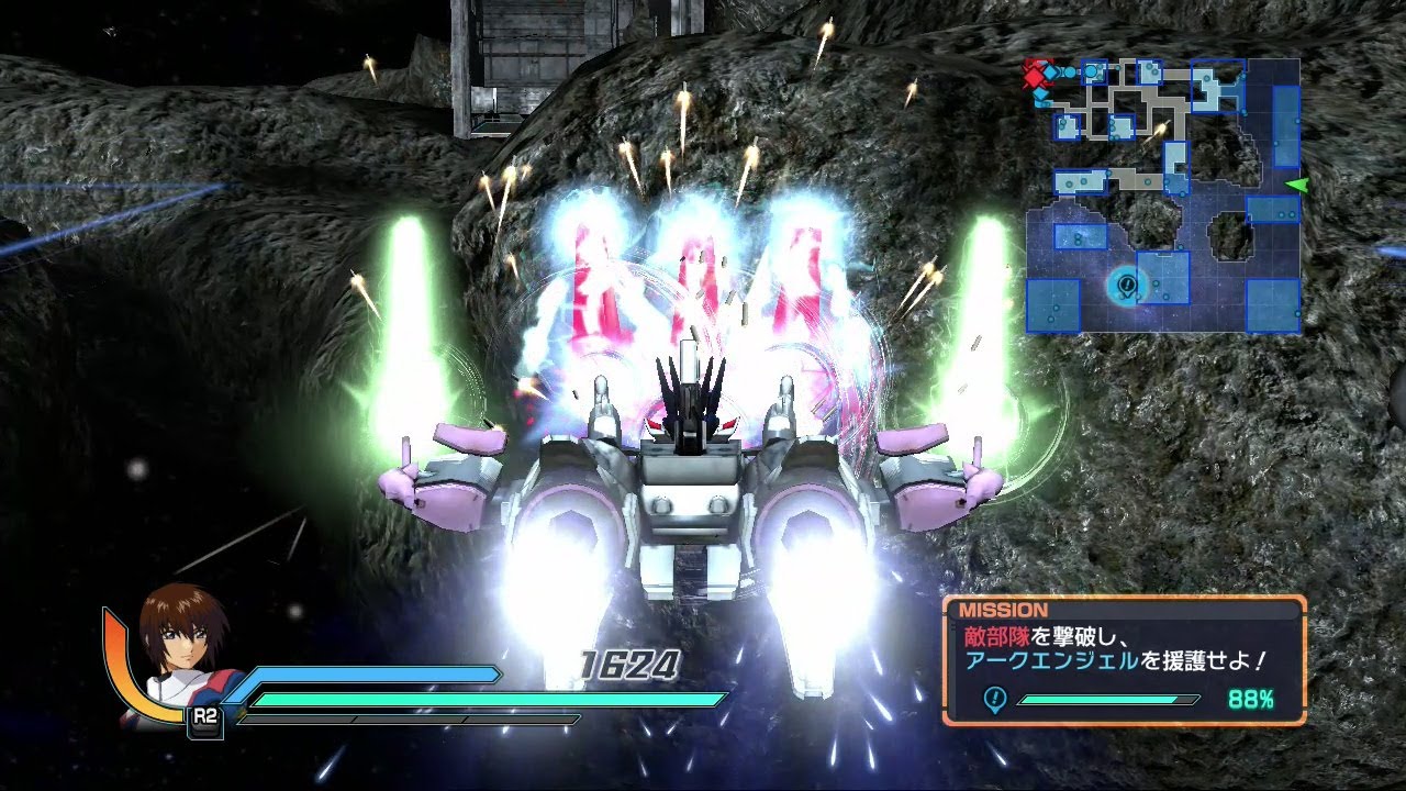 METEOR Strike Freedom Gundam - Full Burst attack | Gundam Reborn - YouTube