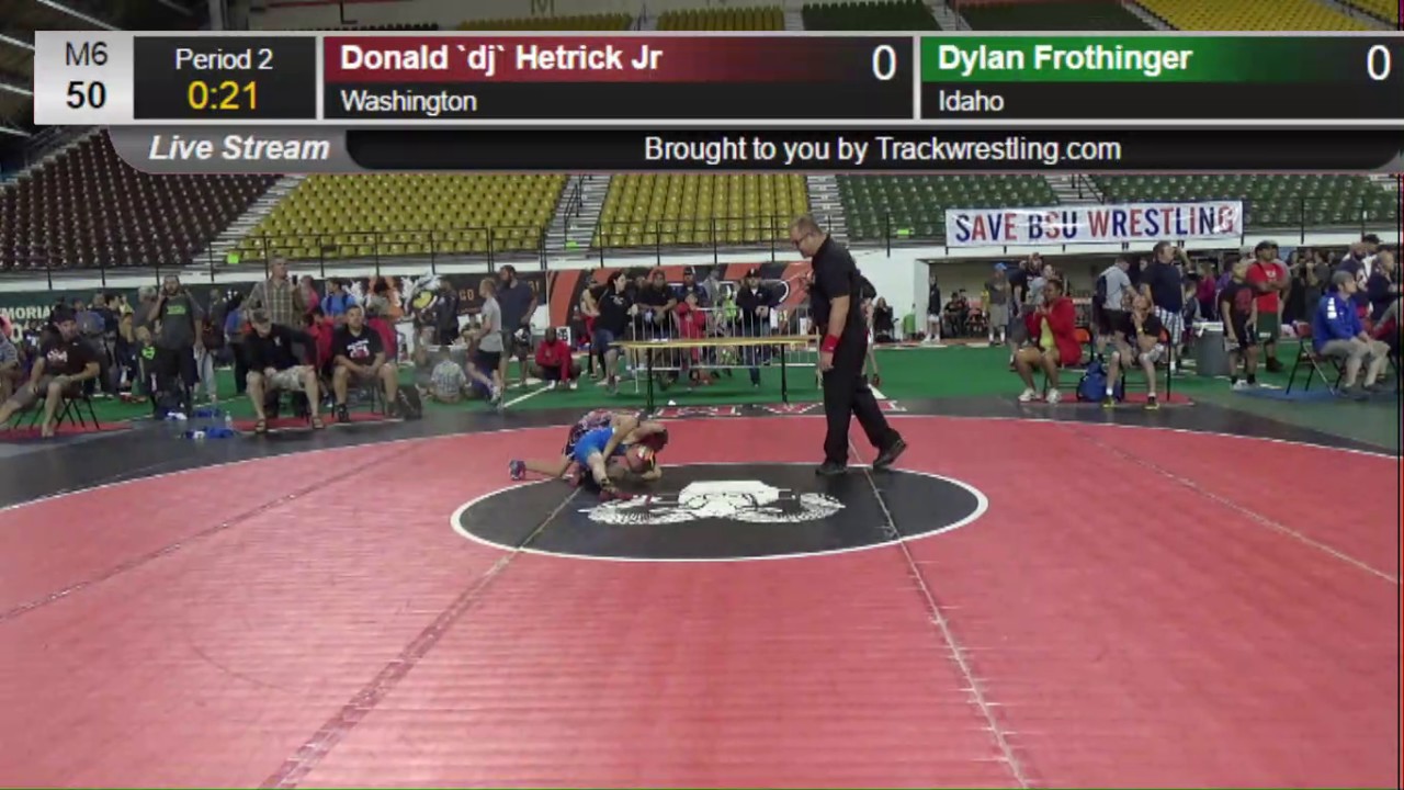 73 Intermediate 50 Donald dj Hetrick Jr Washington vs Dylan Frothinger ...