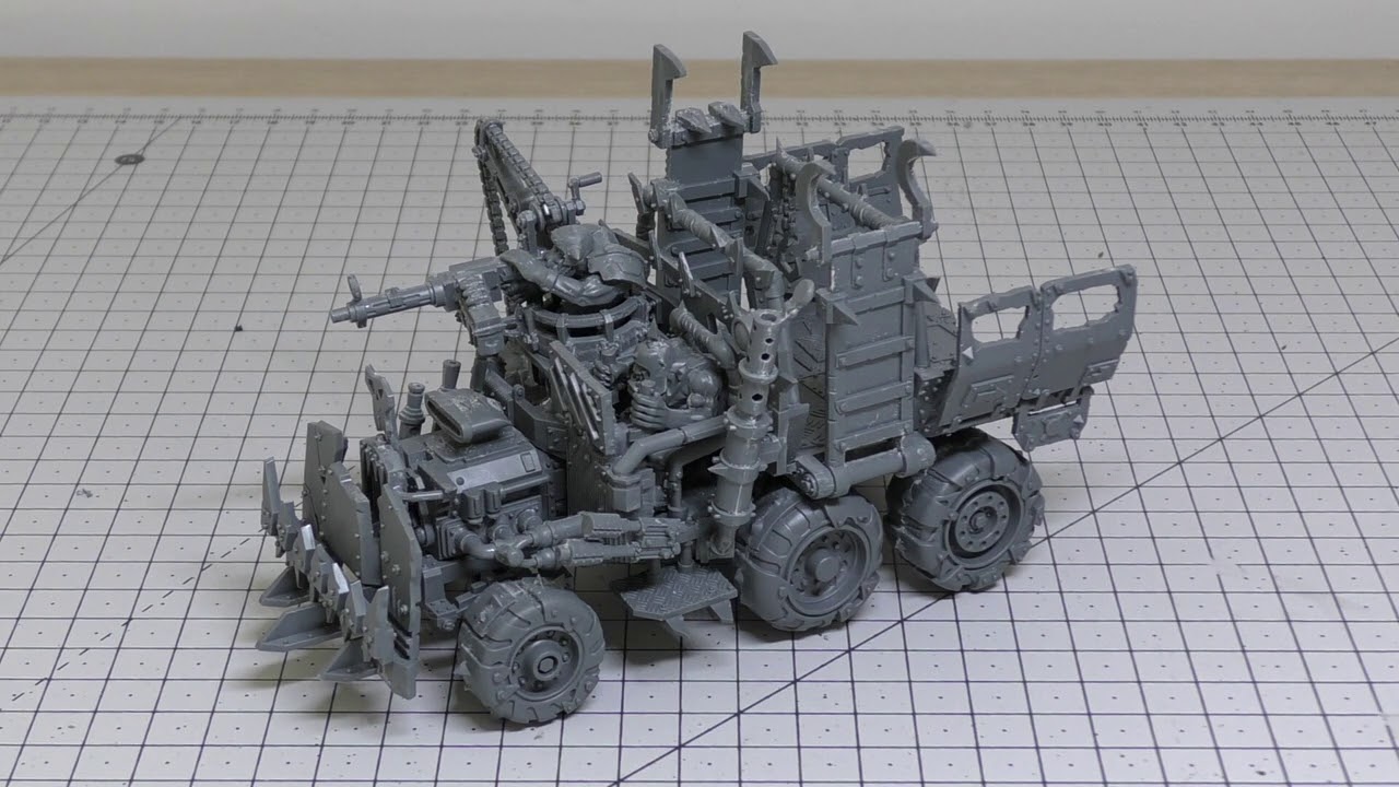 ORKS - Trukk - Review (WH40K) - YouTube