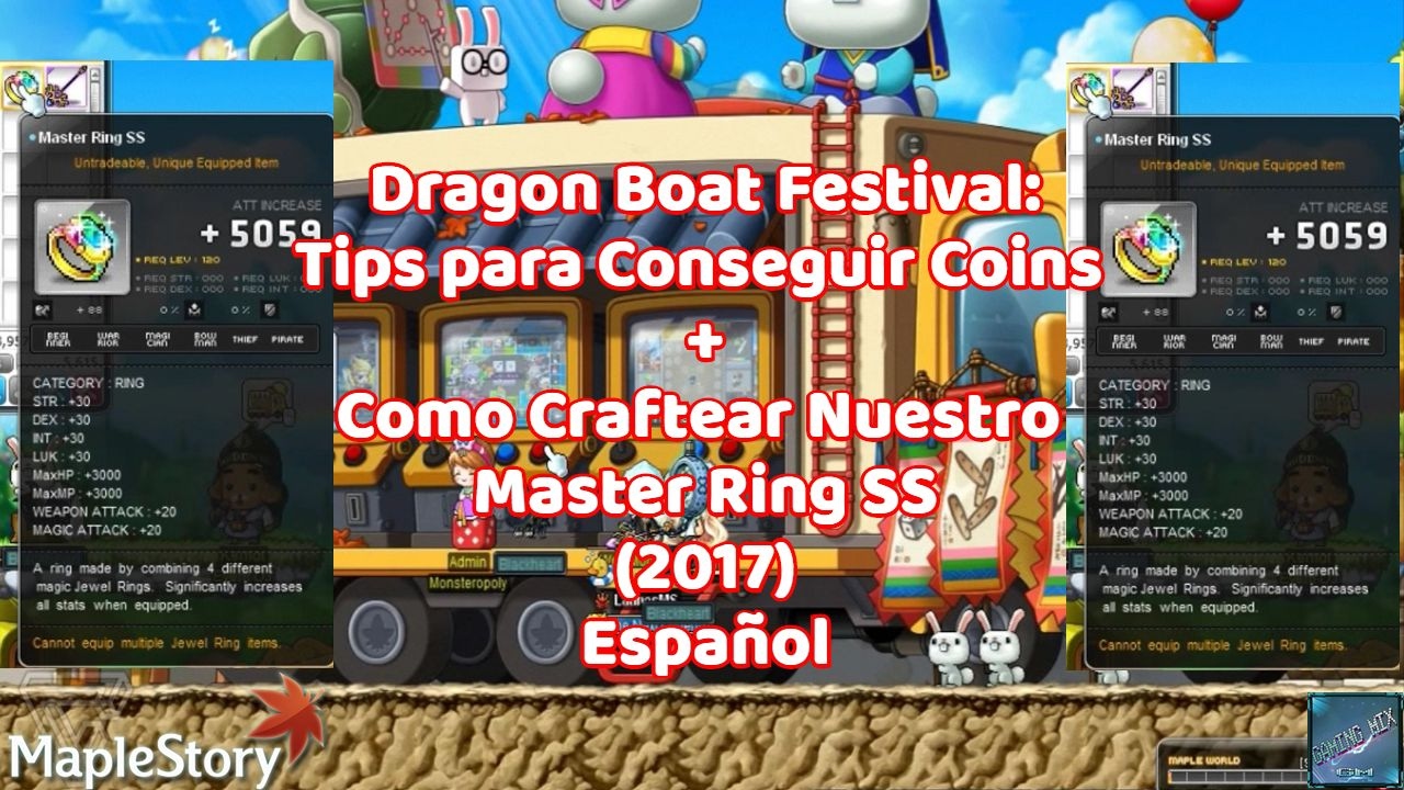 MapleStory: Evento Dragon Boat: Guia para Obtener Coins + Craftear ...