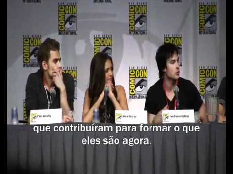 The Vampire Diaries - Comic Con 2010 - Parte 3 (Legendado) - YouTube