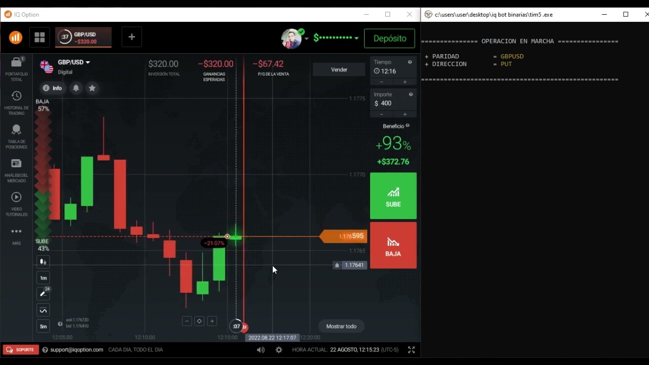Bot 100% automático para IQ Option, la mejor forma de ganarle al ...