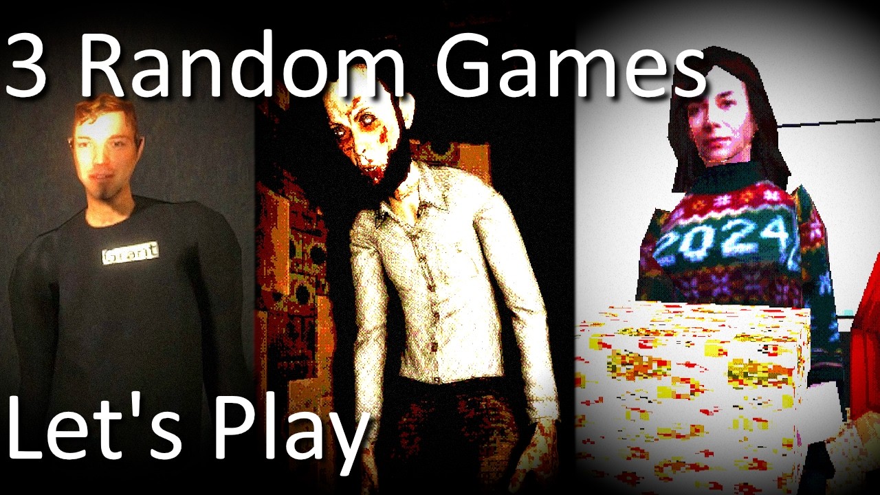 3 Random Horror Games | Follower, EXTR, & Christmas Incident | Triple ...
