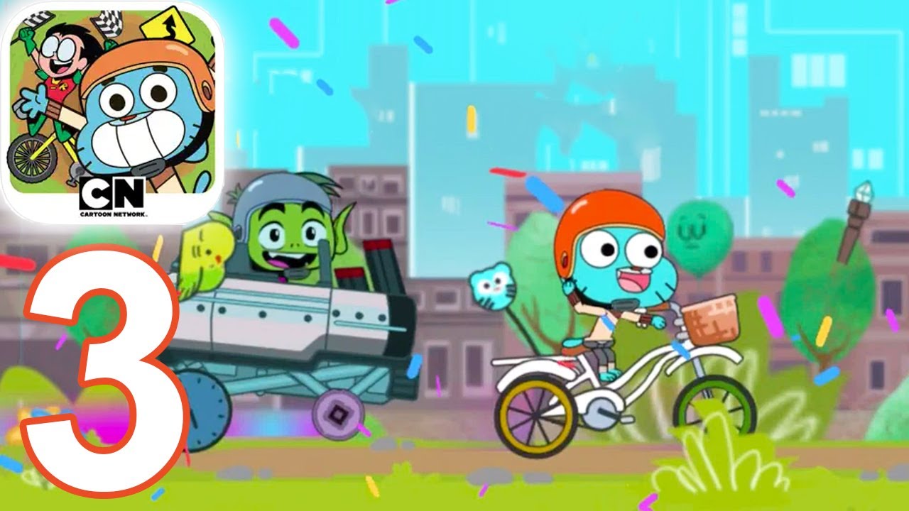 BMX Champions Cartoon Network - Gameplay Walkthrough Part 3 - GUMBALL ...