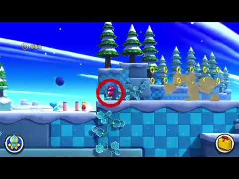 Sonic Lost World - 17 Frozen Factory Zone 4 - Score 317600 - YouTube