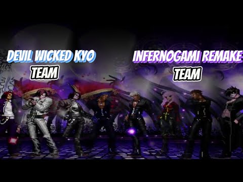 [ KOF Touhou Project ] Devil Wicked Kyo Team VS Infernogami Remake Team ...