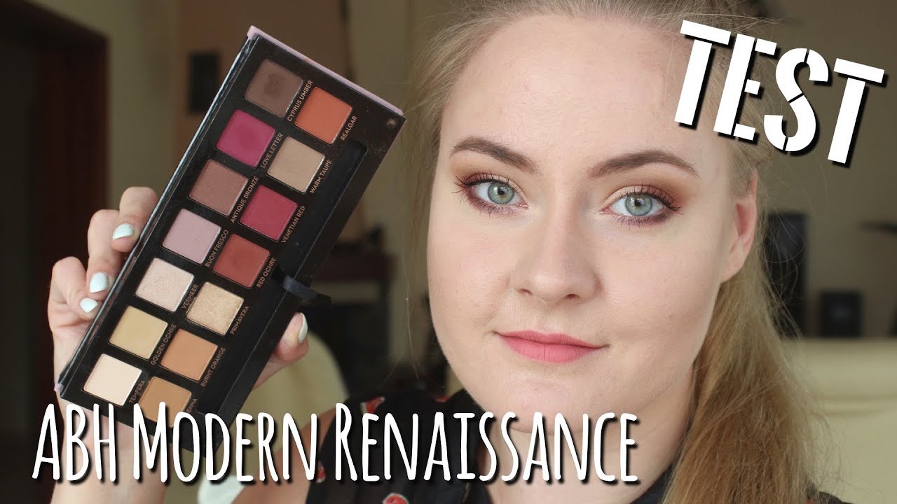 TEST: ABH Modern Renaissance | PIERWSZE WRAŻENIE - YouTube