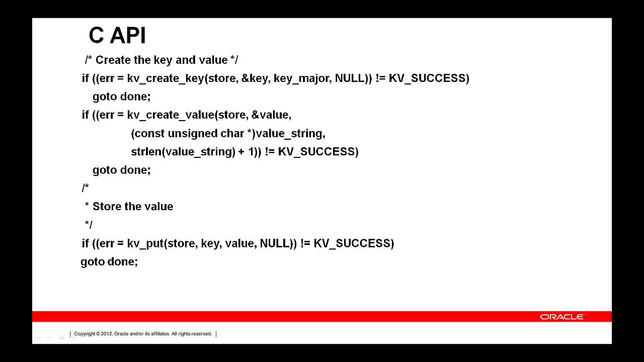 Oracle NoSQL Database Release 2 New Features - YouTube