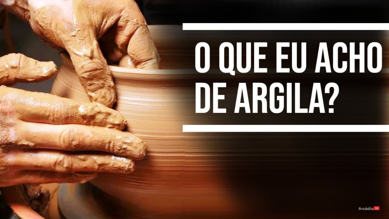 Tudo sobre Argila | ESCULTURA DE PERSONAGENS | ARCÁDIA 3D - YouTube