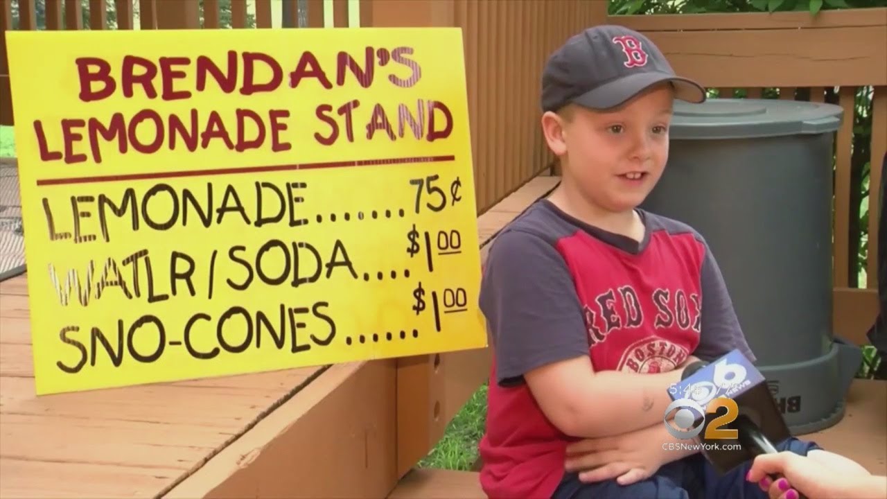 Lemonade Stand In Upstate New York Stirs Controversy - YouTube