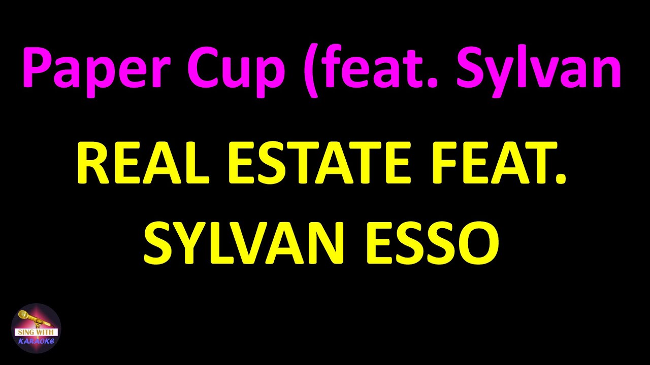 Real Estate feat. Sylvan Esso - Paper Cup (feat. Sylvan Esso) (Lyrics ...