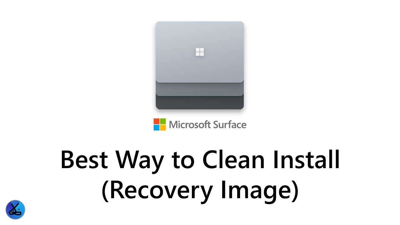 The Best Way to Clean Install a Surface Device (Recovery Image) - YouTube