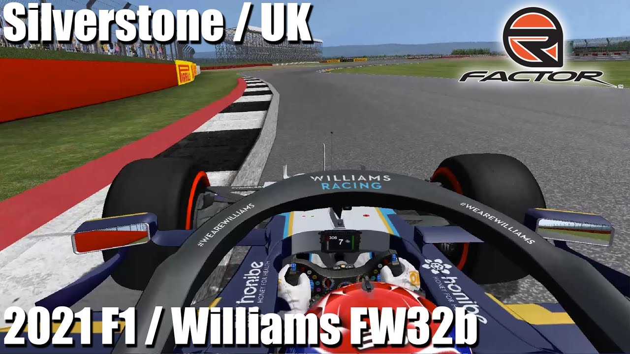 Rfactor 1 Mods [ F1 2021 / Williams | Silverstone ] - YouTube