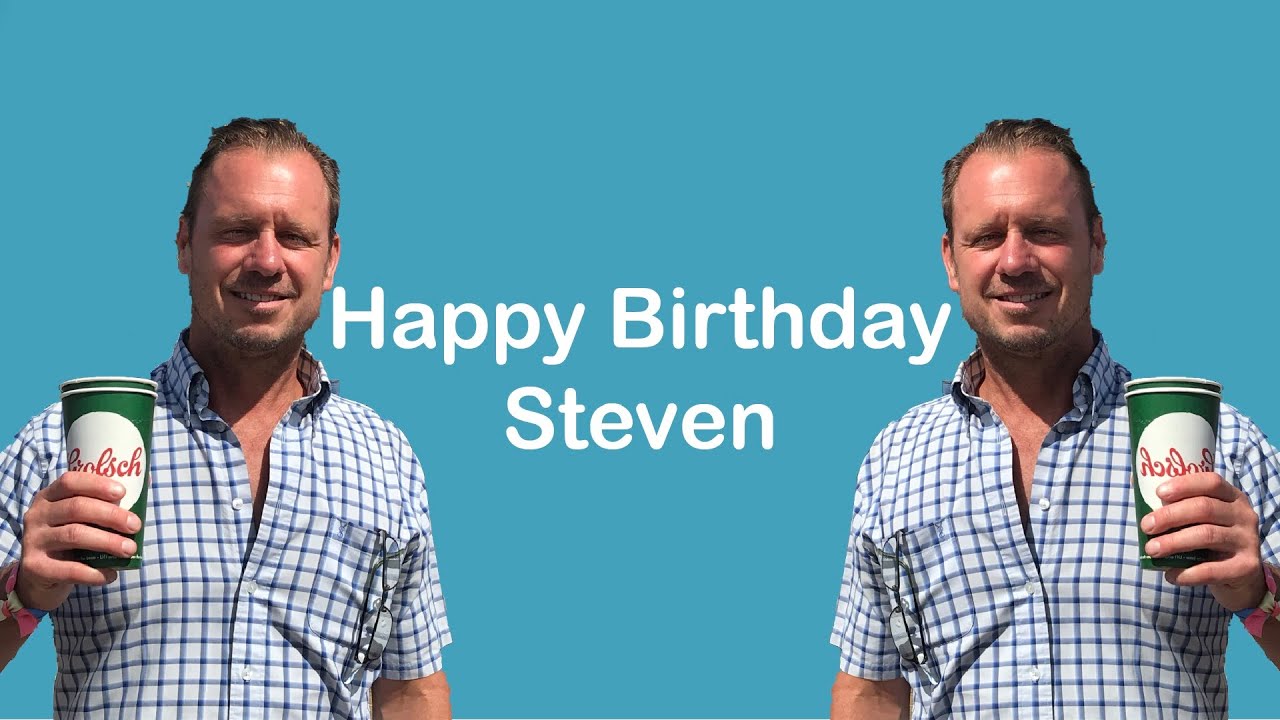 Steven Appleton's 50 th Birthday !!!! - YouTube