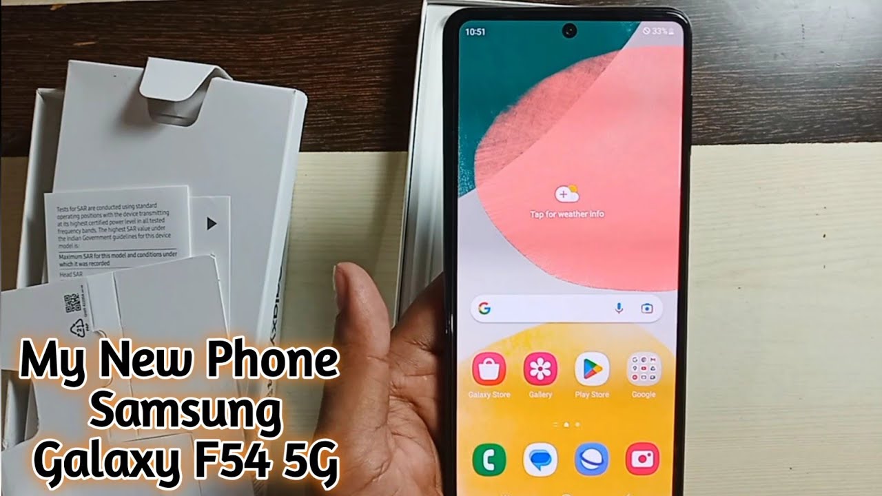 My New Phone Samsung Galaxy F 54 5G | Samsung Galaxy F54 5g Unboxing ...