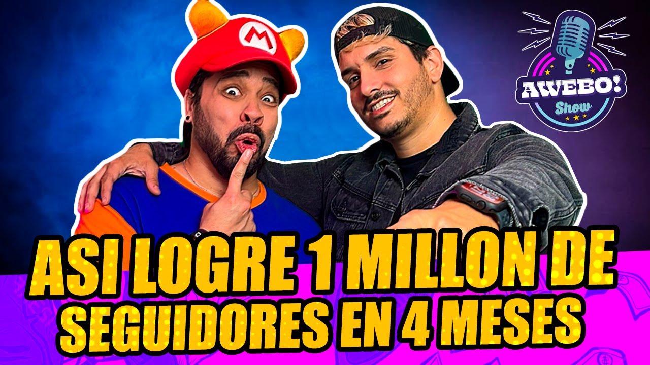 AWEBO SHOW # 02- @PUCKYPACHECO | ASI LOGRE 1 MILLON DE SEGUIDORES EN 4 ...