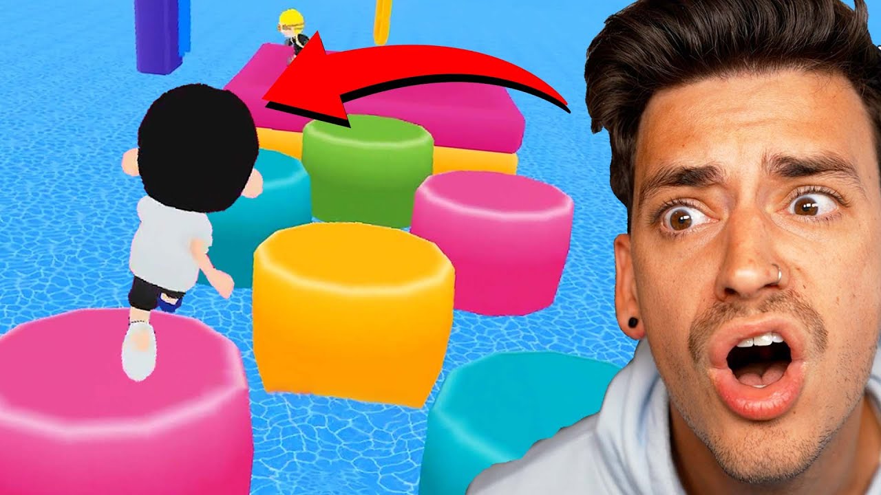 INSANE PARKOUR RACING! (Jump Guys) - YouTube