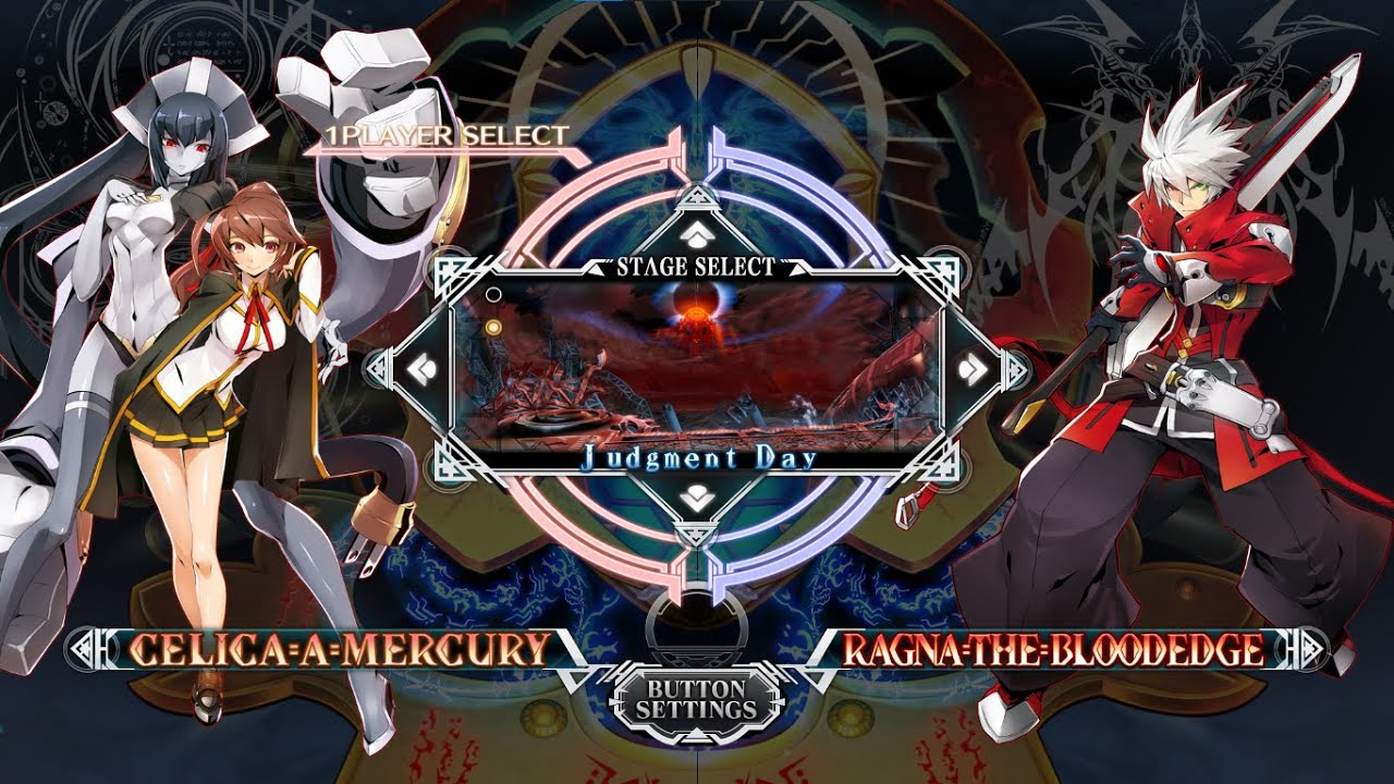 Mizuchi-Hell (Celica) Vs (Unlimited Ragna) Arcade Mode Act.3 - YouTube