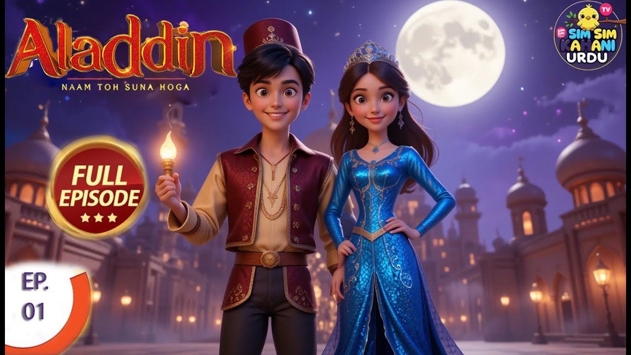 Aladdin - Ep 1 - Full Episode by sim sim kahani tv - YouTube