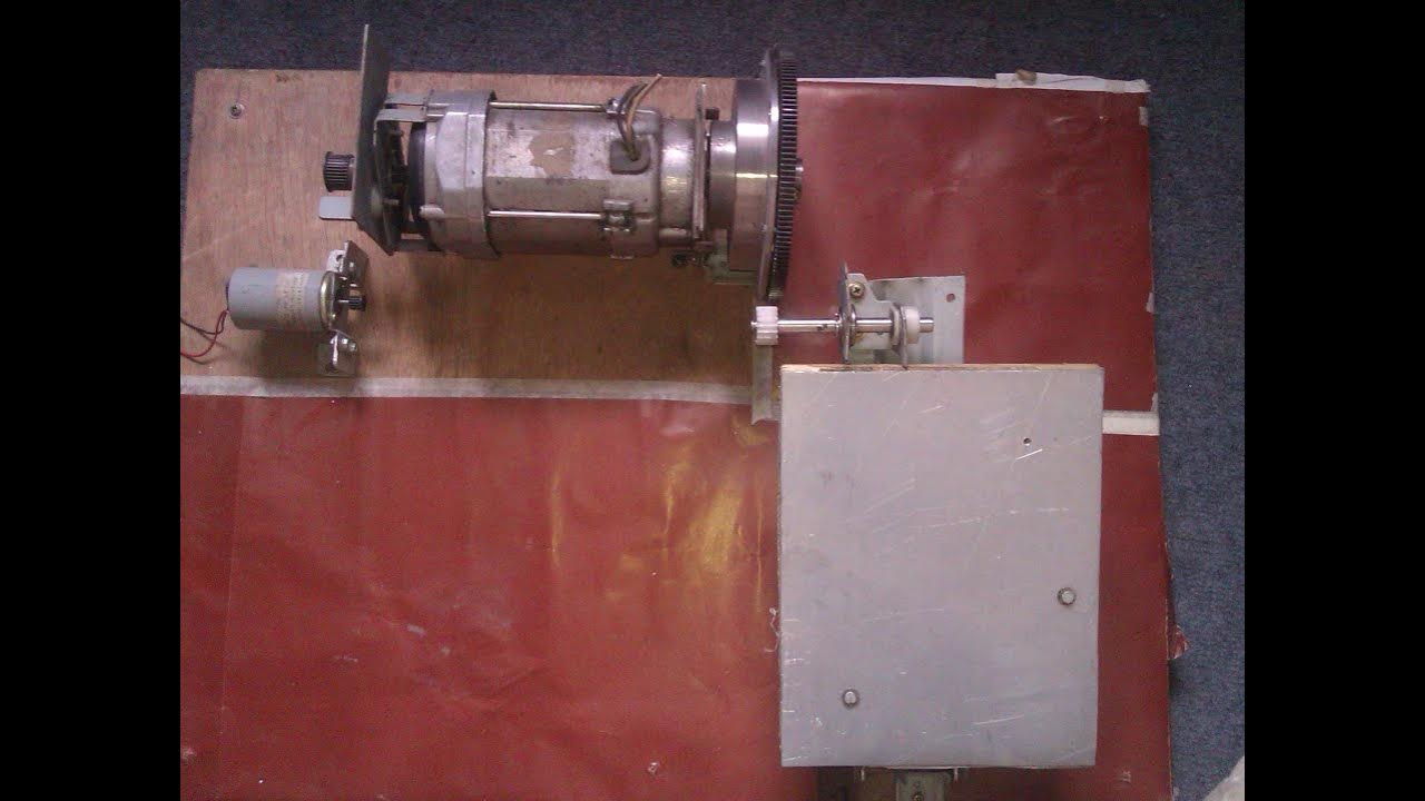 Energy production From foot step using rack and pinion system - YouTube