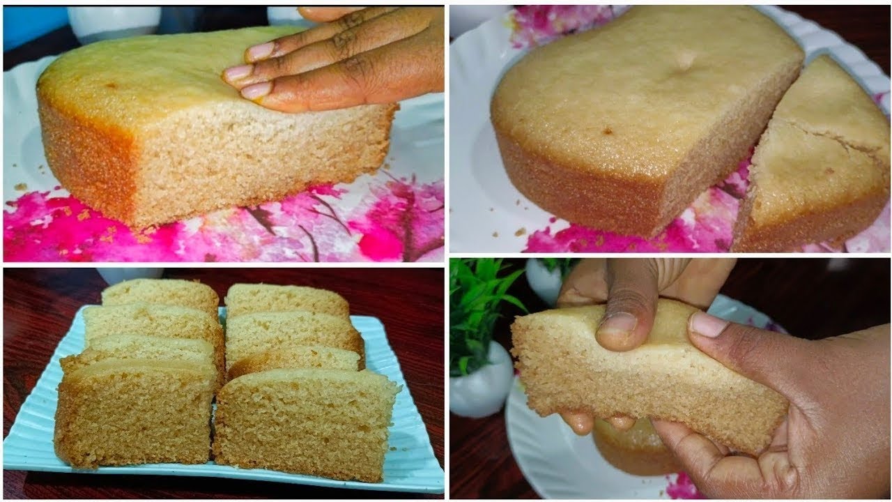 Eggless Suji cake / Easy Rava cake recipes without oven - YouTube