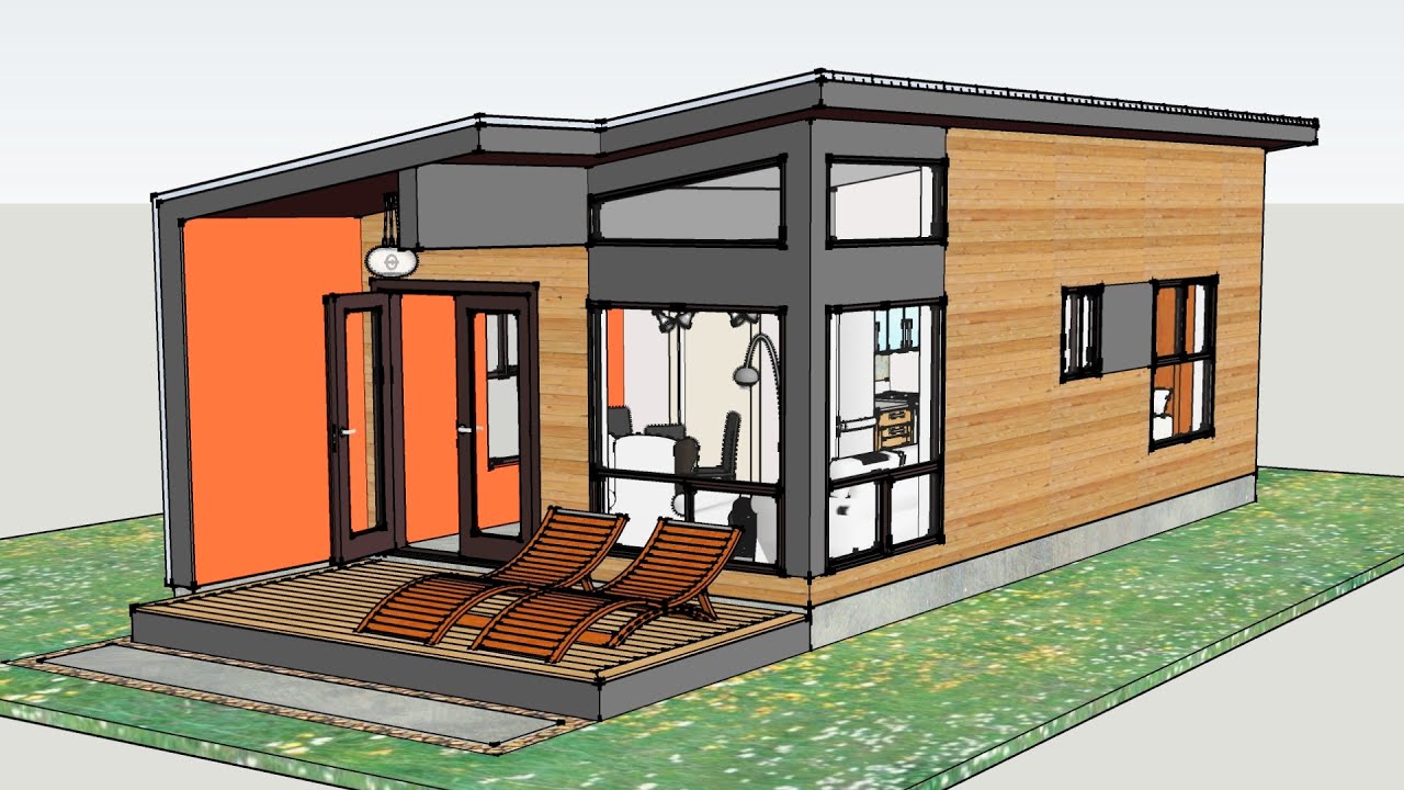 Simple Beautiful Small House Design Idea | 34'x15' 510 Sq Ft - YouTube