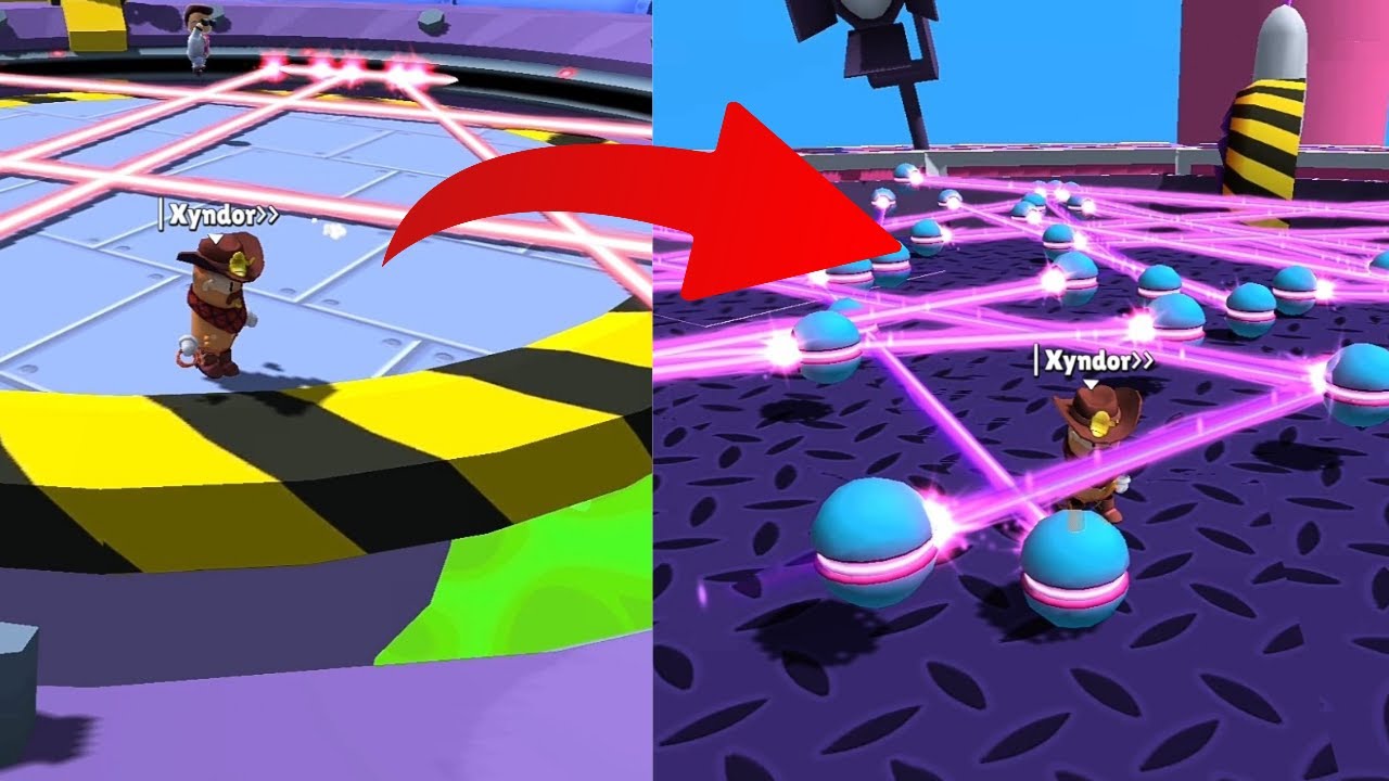 TOP 5 SOLO LASER TRACER CREATIVE WORKSHOP MAPS IN STUMBLE GUYS - YouTube