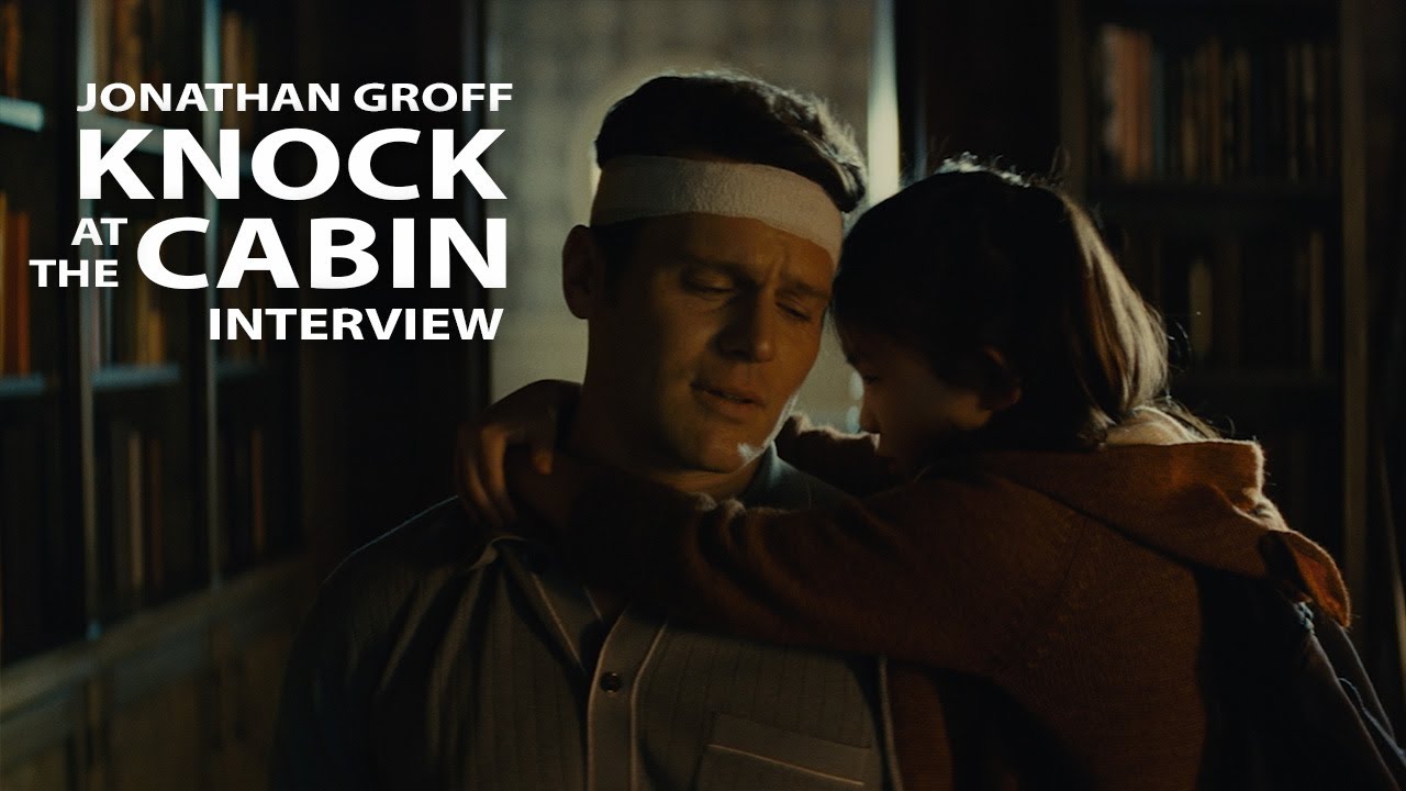 JONATHAN GROFF - KNOCK AT THE CABIN INTERVIEW - YouTube