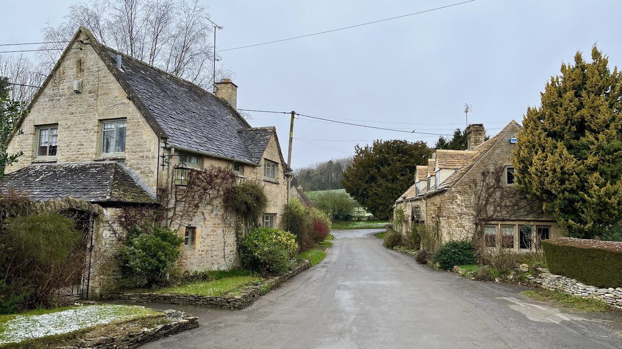 Cotswolds Countryside WALK - Exploring the Beauty of Icomb Village ...