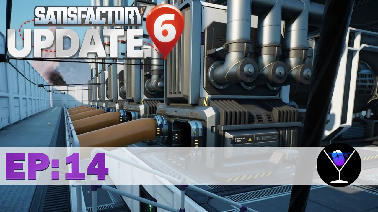 Satisfactory Update 6 & 7 Episode 14: Playing with Pipes - YouTube