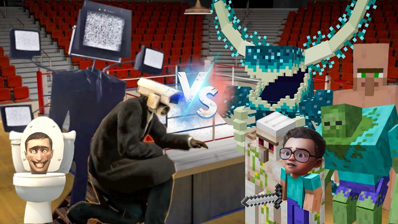 Skibidi Toilet MOB BATTLE Competition in Minecraft - YouTube