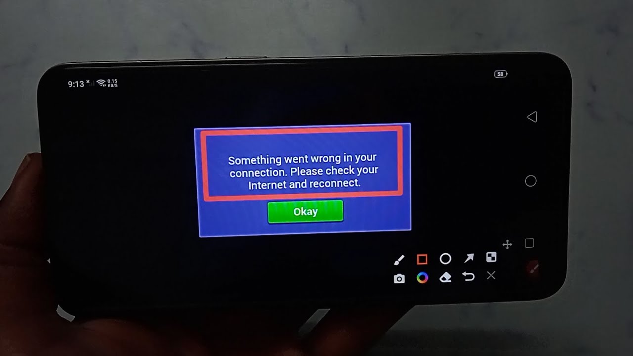 How to fix Something went wrong in your connection. Please check your ...