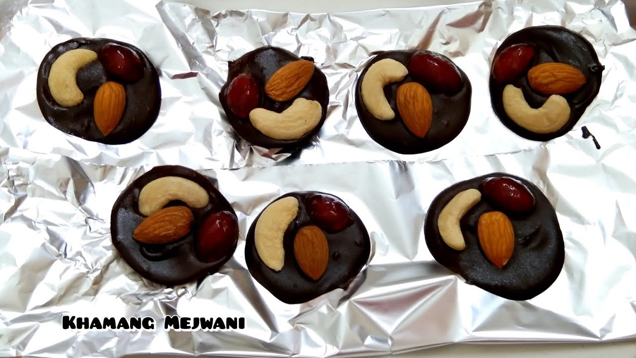 5 Min Diwali Sweets Recipe | Chocolate Disc | Easy Diwali Sweet Recipe ...