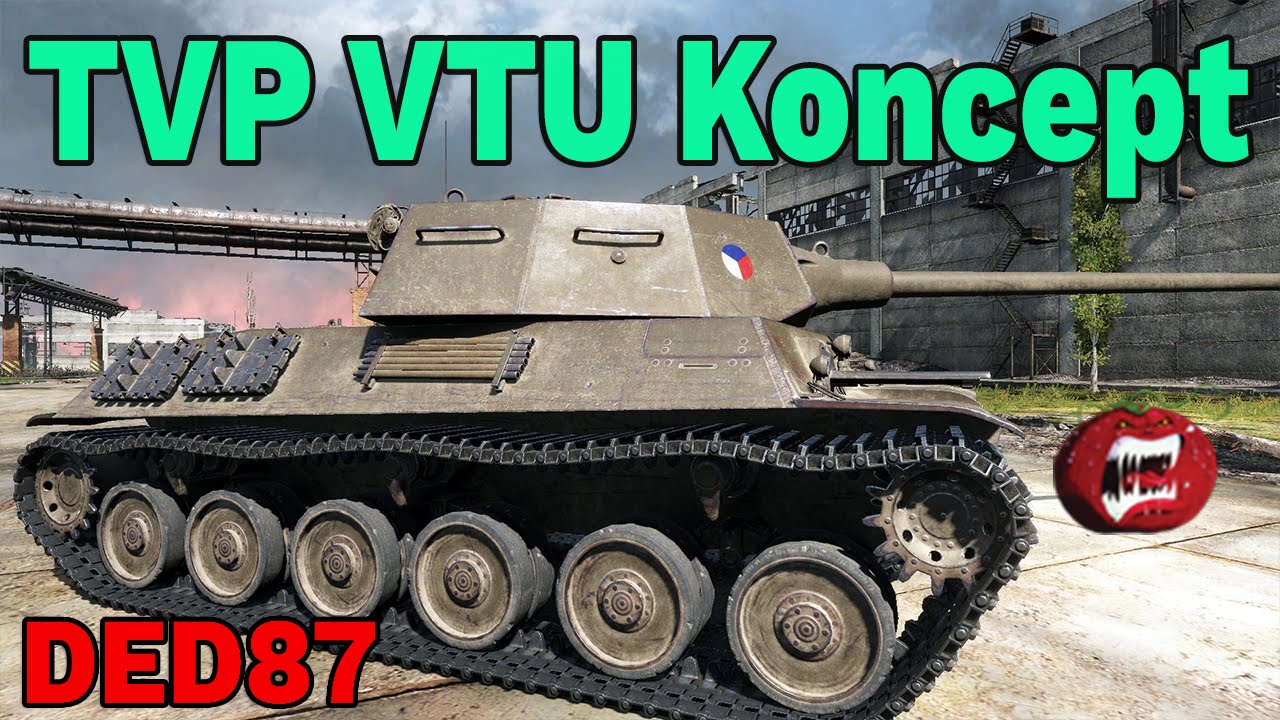 TVP VTU Koncept i madzia81 za sterami - World of Tanks - YouTube