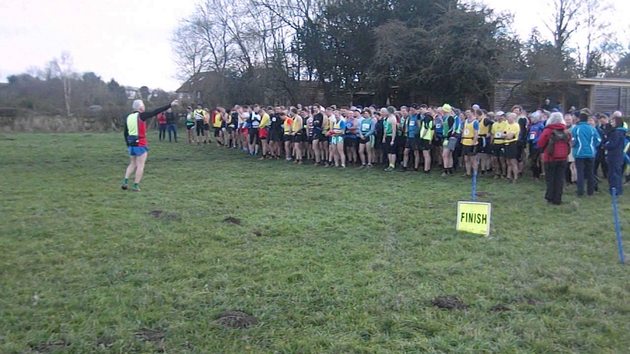 Start Of Cardington Cracker Fell race 2012 - YouTube