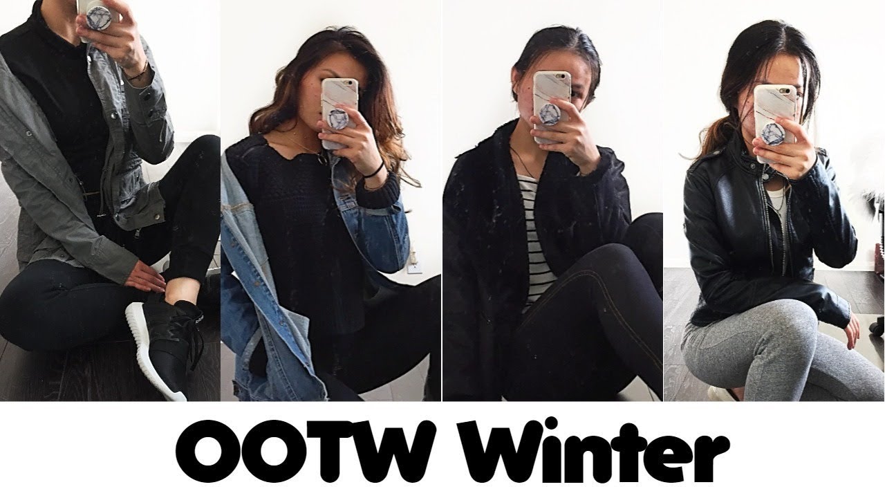 January Winter outfits of the week (OOTW 2018) - YouTube