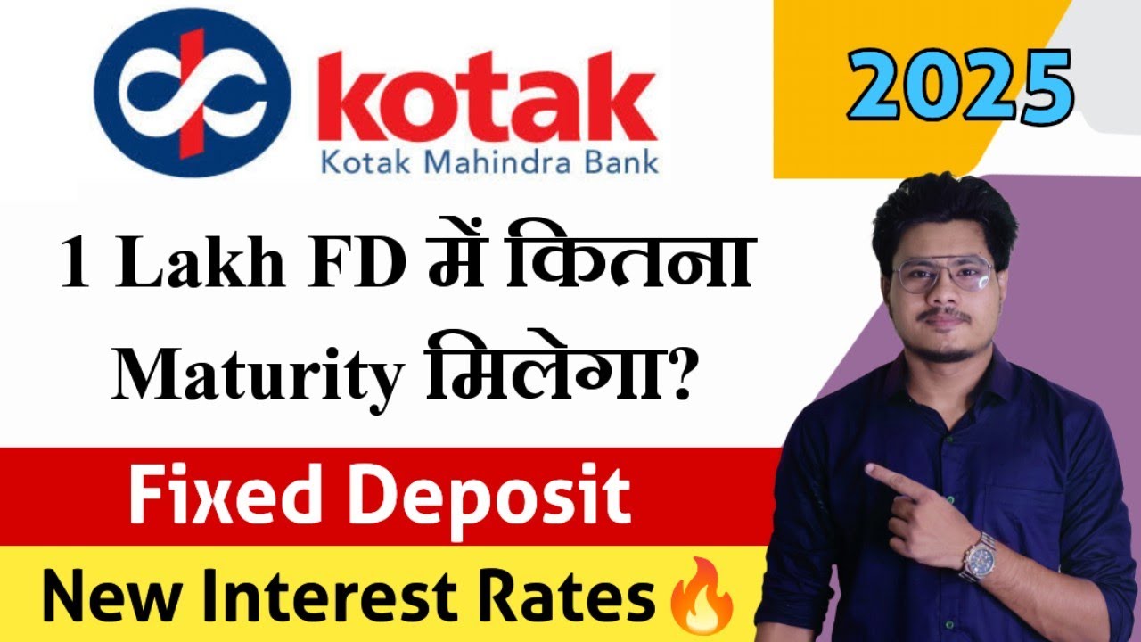 Kotak Mahindra Bank FD Interest Rates 2025 | Kotak Mahindra Bank Fixed ...