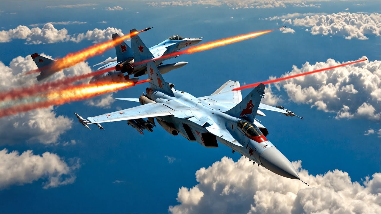 Shocking the World! US MIG-29S Fighter Jets Destroy 33 Russian SU-25 ...